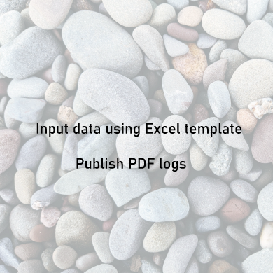 Pebble Geo - Down To Earth Borehole Log Software